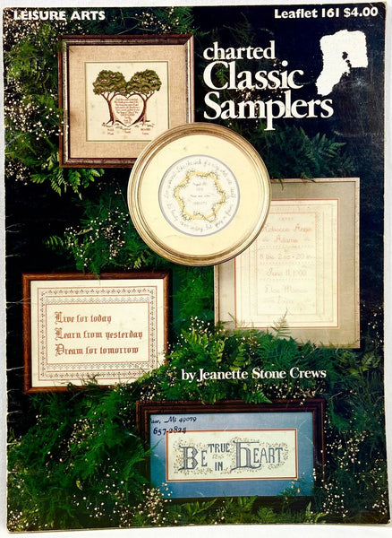Charted Classic Samplers by Jeanette Crew, Leisure Arts – Needlework ...