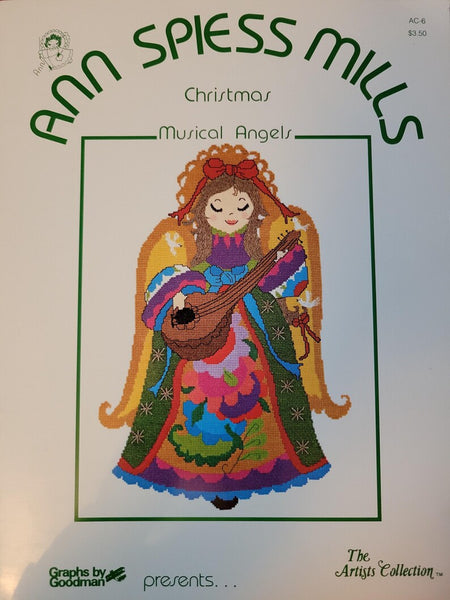 Christmas Musical Angels, Ann Spiess Mills – Needlework, Linen & More