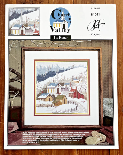 Church in a Valley-Lu Fuller, JCA Inc – Needlework, Linen & More